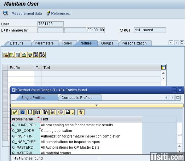 Steps To Create User In Sap